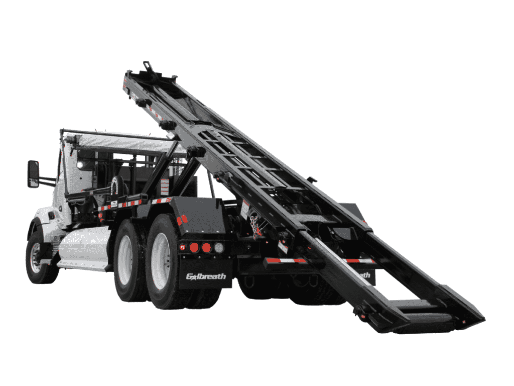 Galbreath Extendable Tail (EX) Roll-Off Container Cable Hoist ...