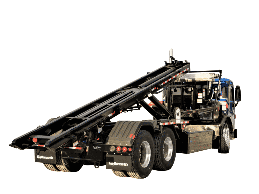 Galbreath Above Frame (AF) Roll-Off Container Cable Hoist - Equipment ...