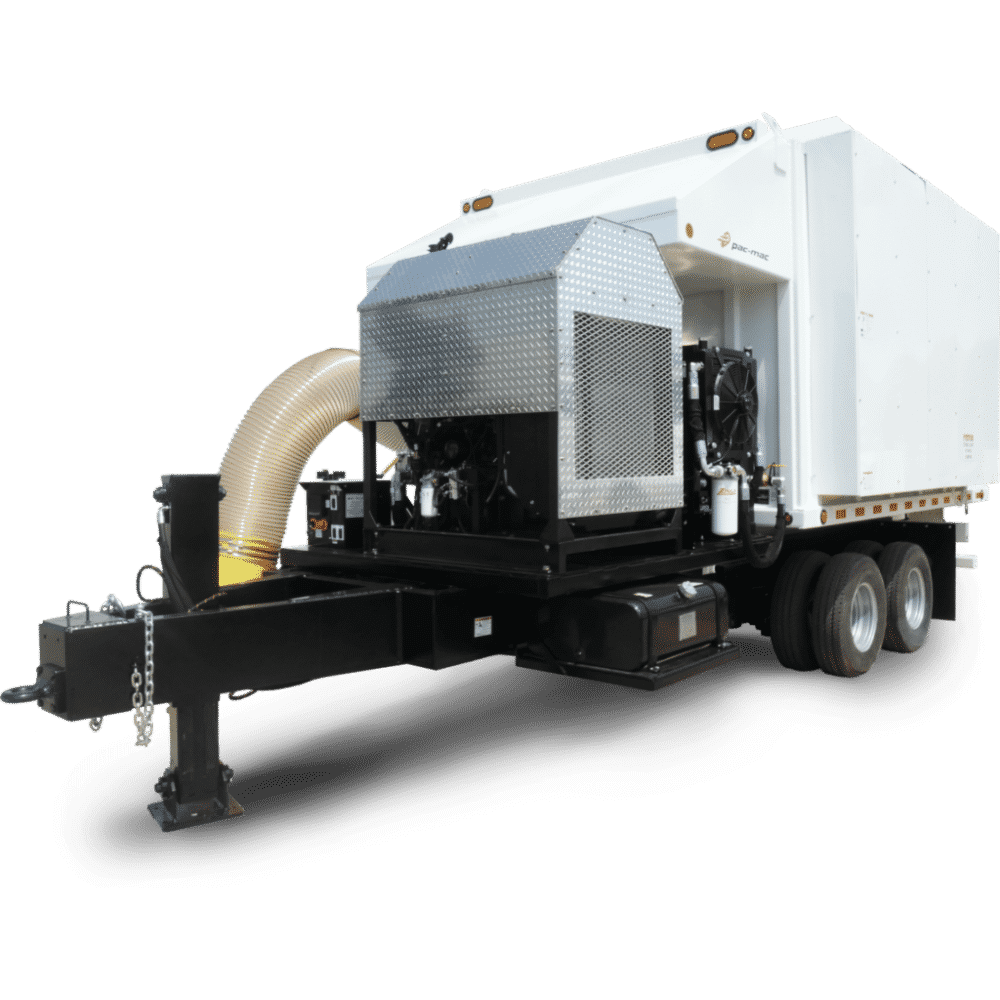Pac-Mac® Trailer Mounted Leaf Vacuum System - Equipment Market Pros