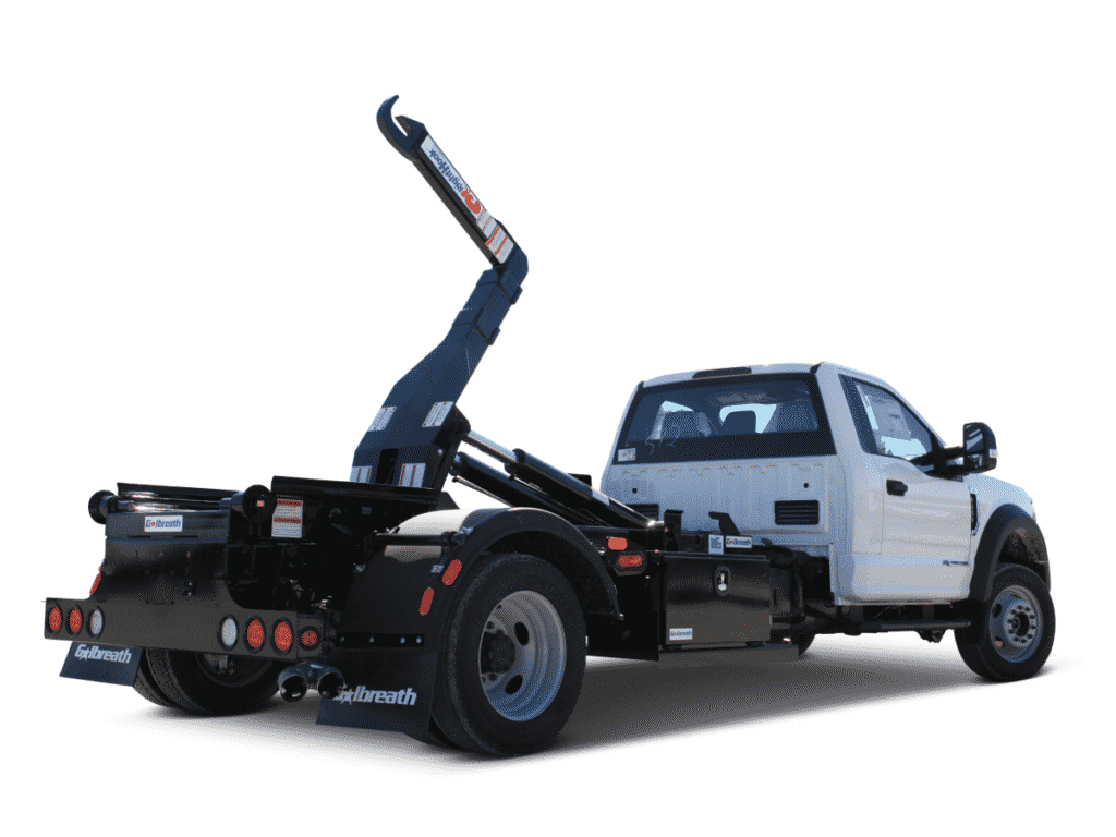 Galbreath Single Pivot Hook Roll-Off Container Hoists - Equipment ...