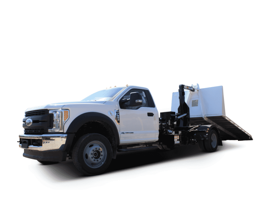 Galbreath Single Pivot Hook Roll-Off Container Hoists - Equipment ...