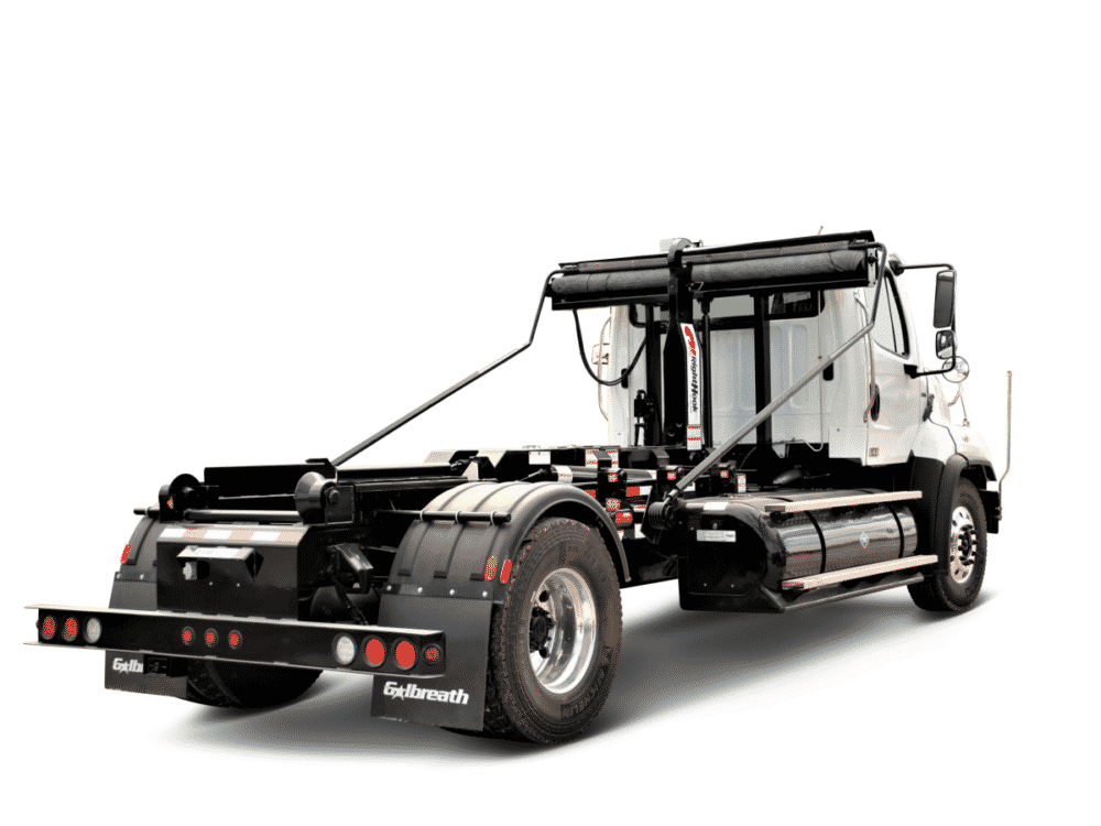 Galbreath Single Pivot Hook Roll-Off Container Hoists - Equipment ...