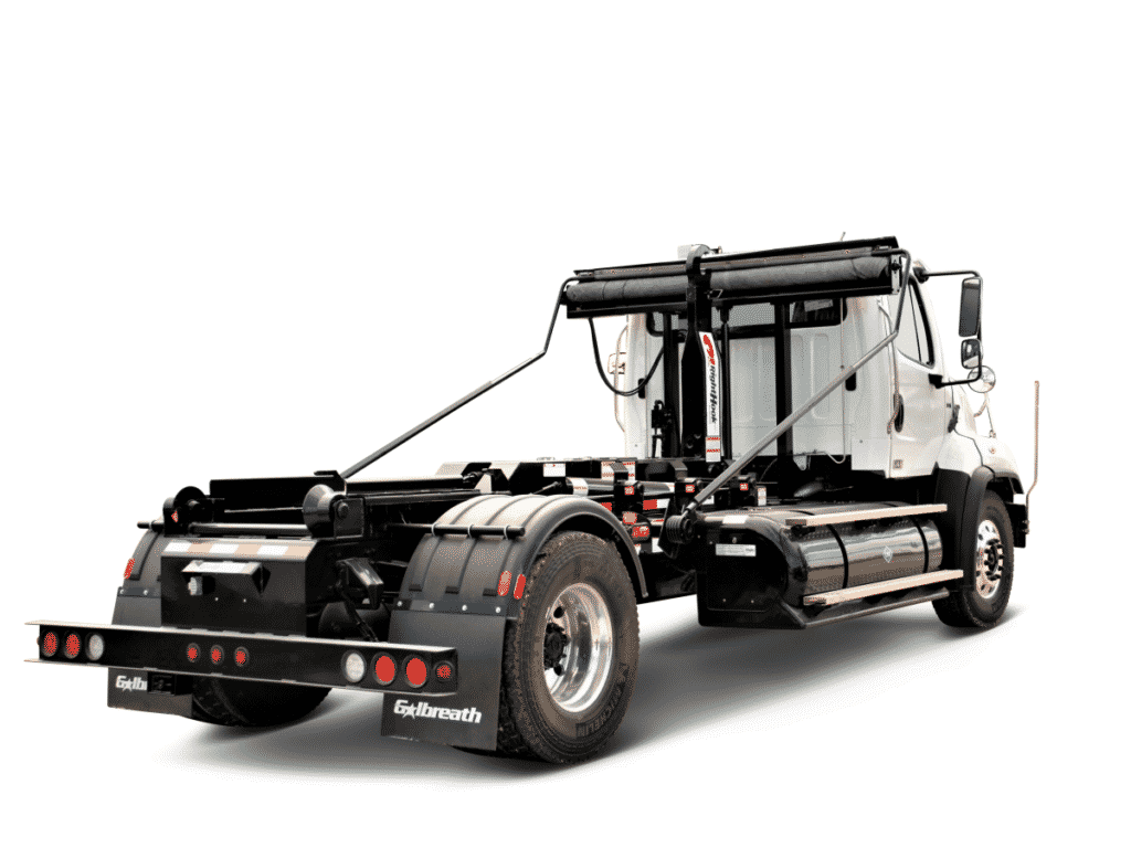 Galbreath Single Pivot Hook Roll-Off Container Hoists - Equipment ...