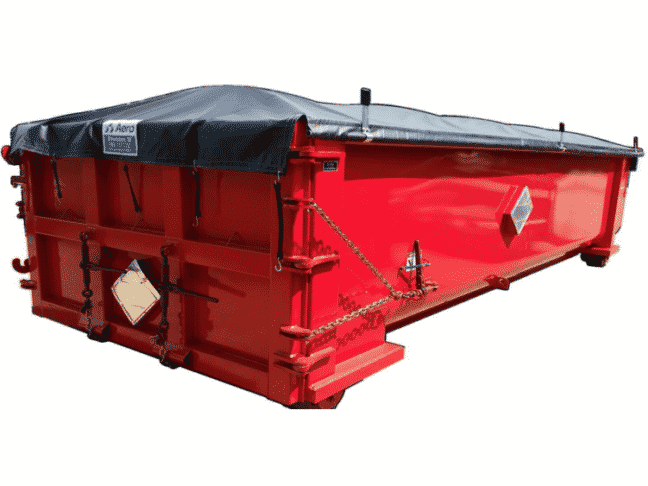 E-Pak Manufacturing Environmental Rolled Bottom Tarp Top Container ...