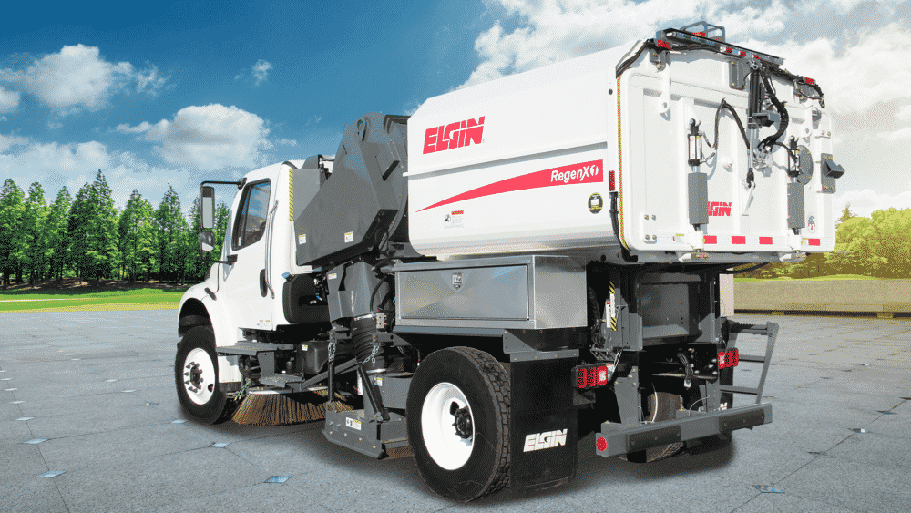 Elgin Sweeper Company RegenX1 Mid-Dump Regenerative Air Sweeper ...