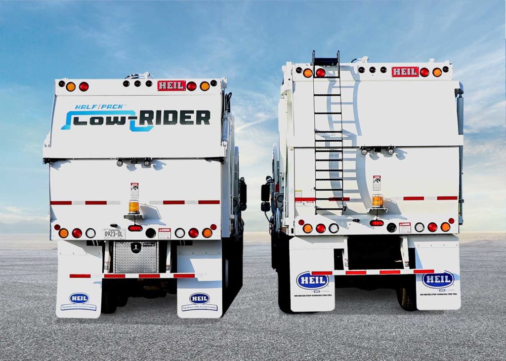 Heil® Half/Pack® LowRider® Commercial Front Loader Refuse Body ...