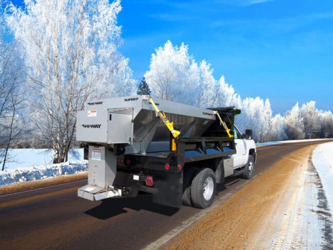 Hi-Way Super P Salt Spreader - Equipment Market Pros